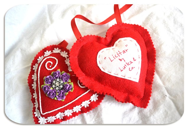 Felt Licitar Heart Tutorial